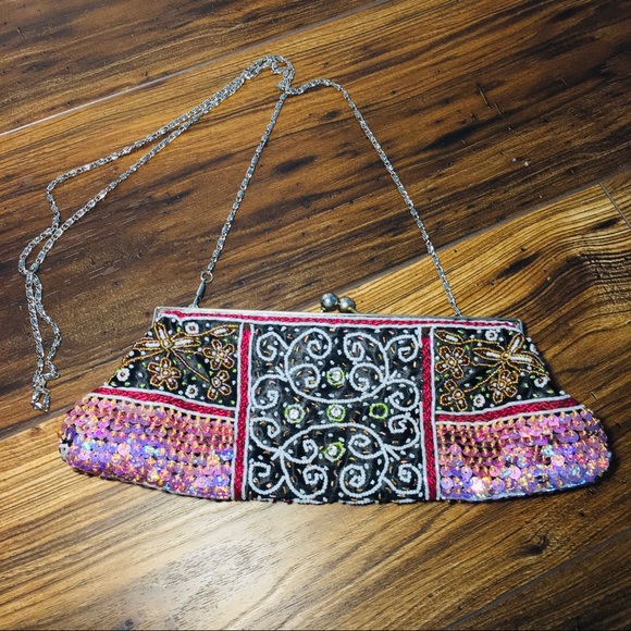 Bags | Beaded Mini Bag | Poshmark